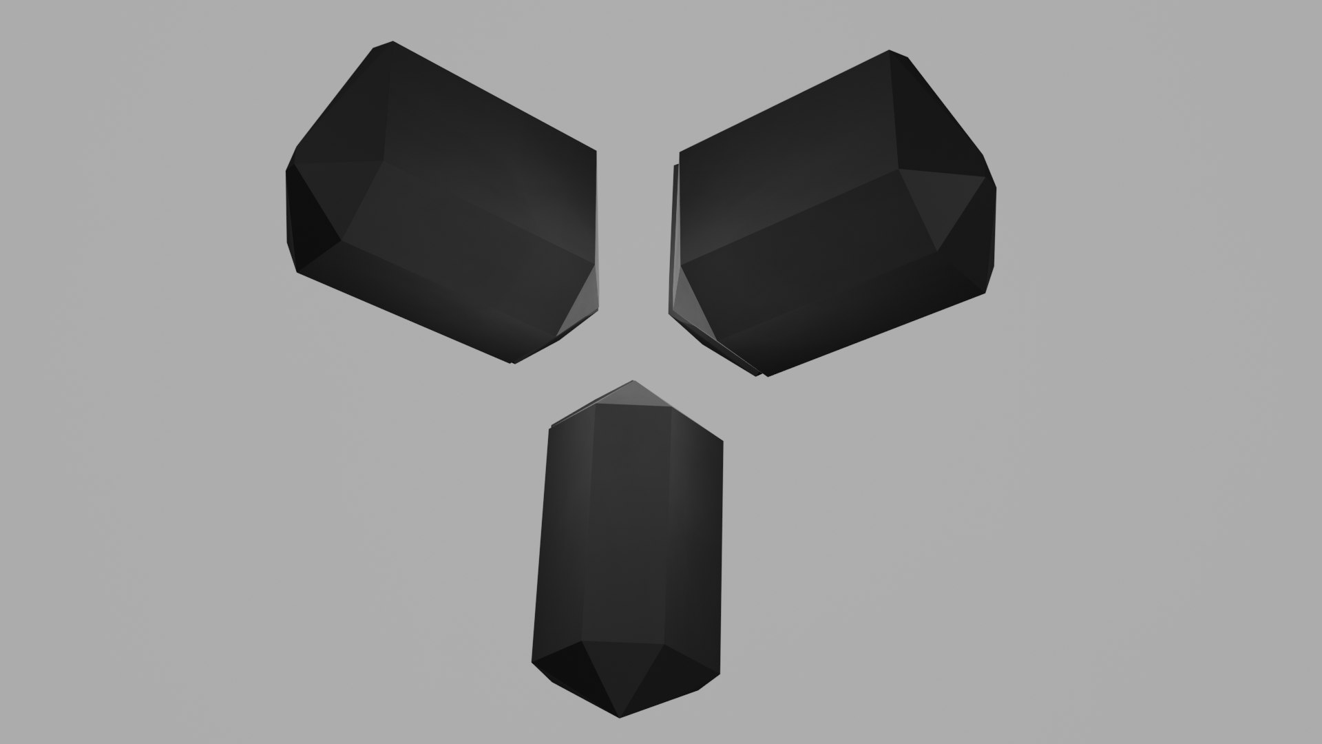 3D Floating Rectangle Stones - TurboSquid 2032799