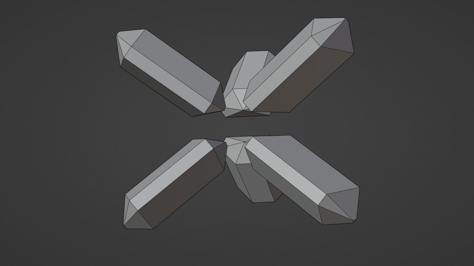 3D Floating Rectangle Stones - TurboSquid 2032799