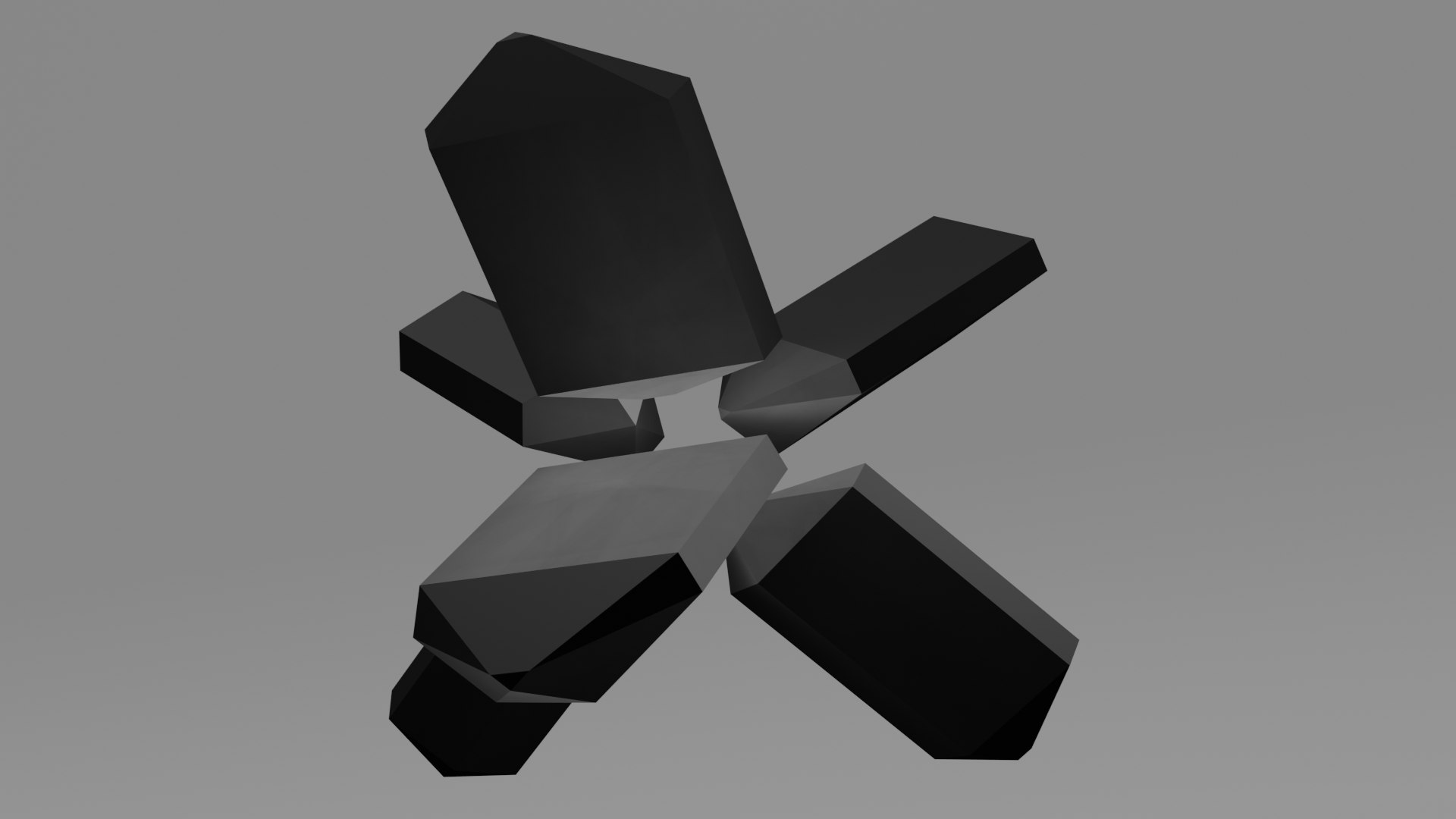 3D Floating Rectangle Stones - TurboSquid 2032799