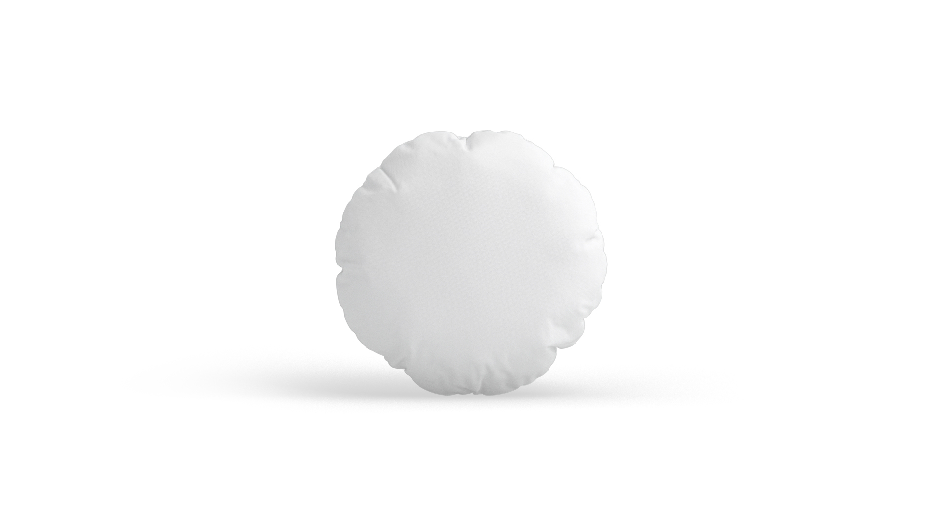3d Round Bed Pillow Sleeping Cushion Turbosquid 2018778