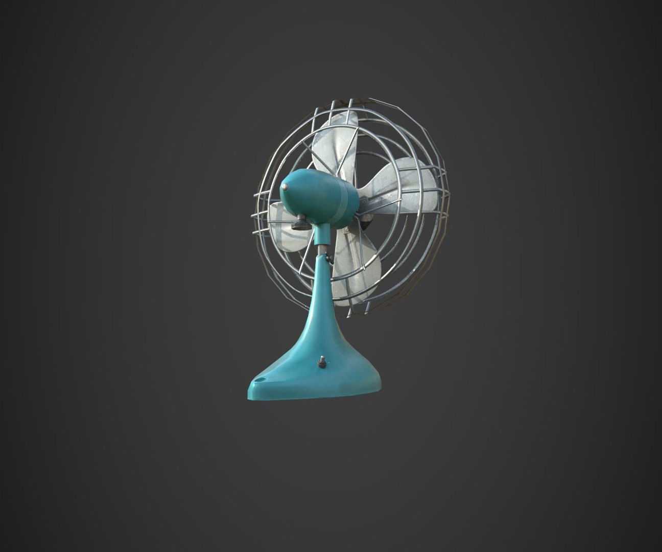3D desk fan - TurboSquid 1275080