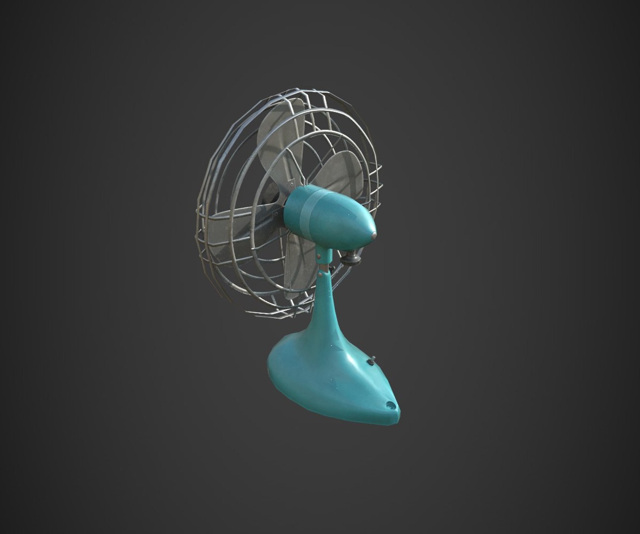 3D desk fan - TurboSquid 1275080