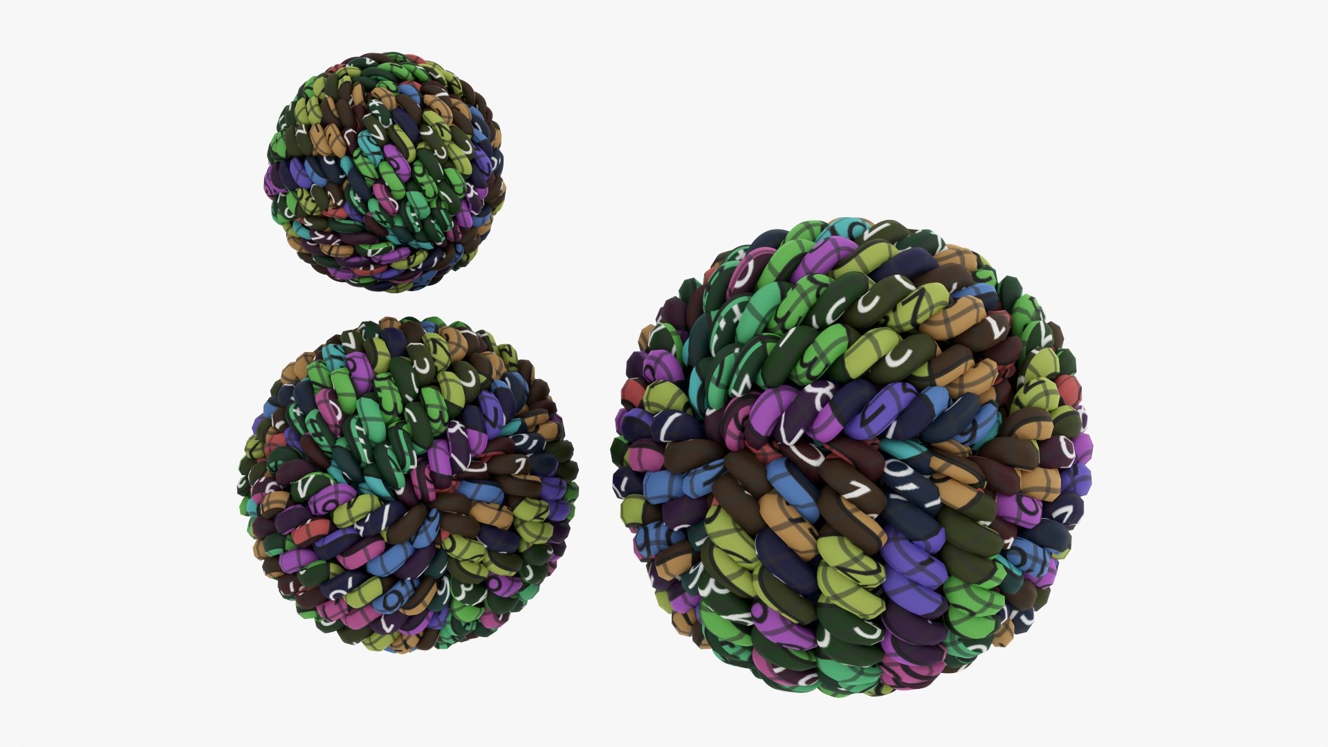 Free Fabric balls decoration 3D model - TurboSquid 1733472