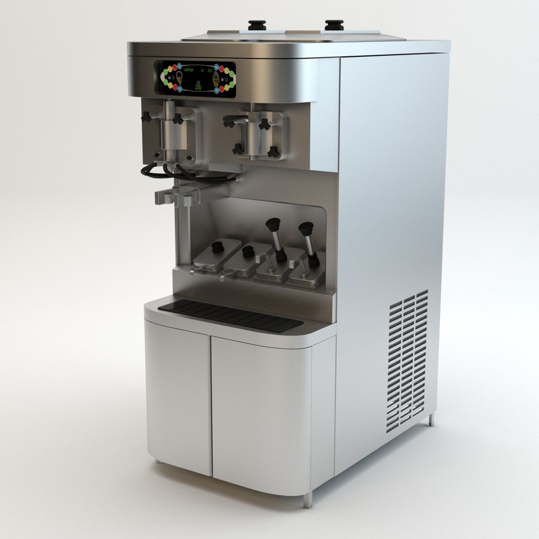 Ice Cream Machine 3d Model