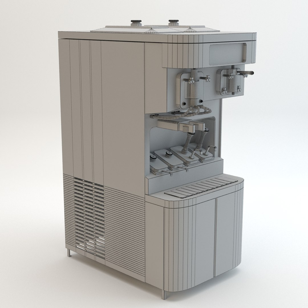 Ice Cream Machine 3d Model
