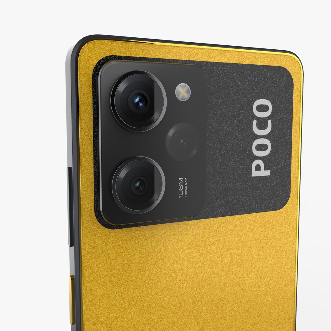 3D POCO X5 Pro 5G - TurboSquid 2054372