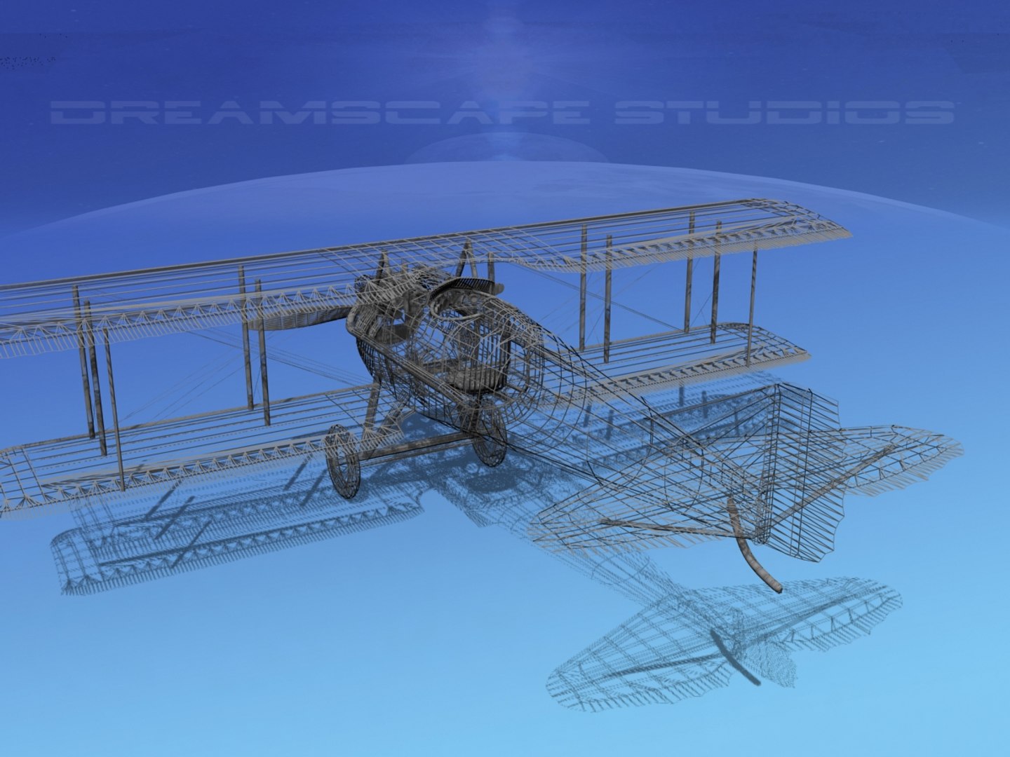 3d Spad Xiii Xii Fighters Model
