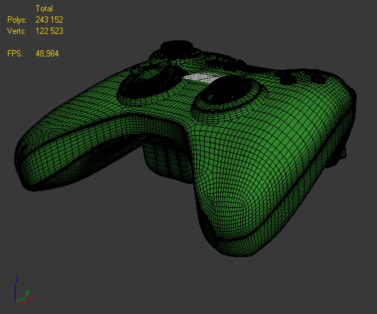 Xbox 360 Wireless Controller 3D Model - TurboSquid 1252510