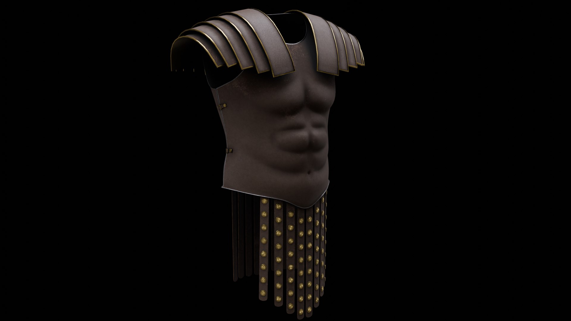 3D Leather Roman Chest 3D Model - TurboSquid 2236601