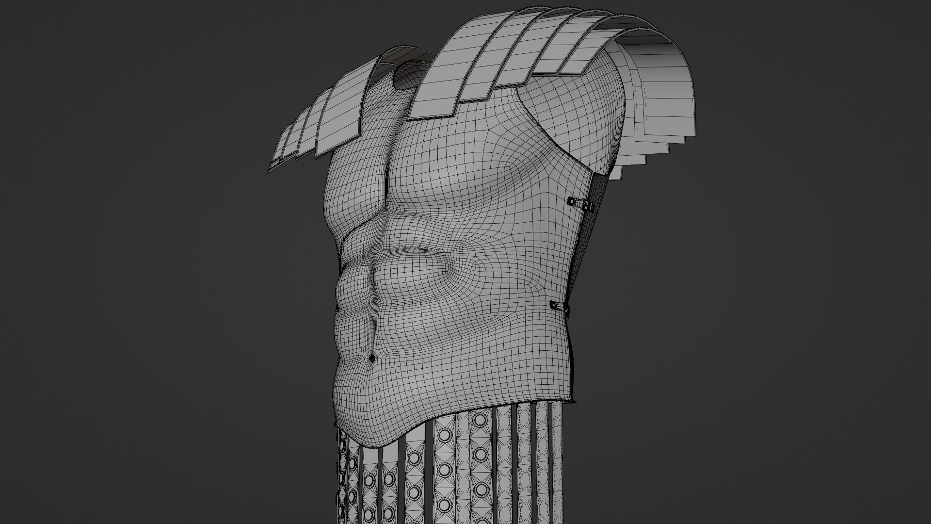 3D Leather Roman Chest 3D Model - TurboSquid 2236601