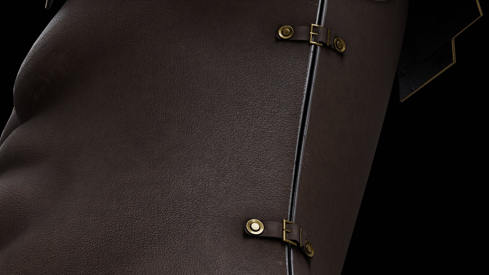 3D Leather Roman Chest 3D Model - TurboSquid 2236601