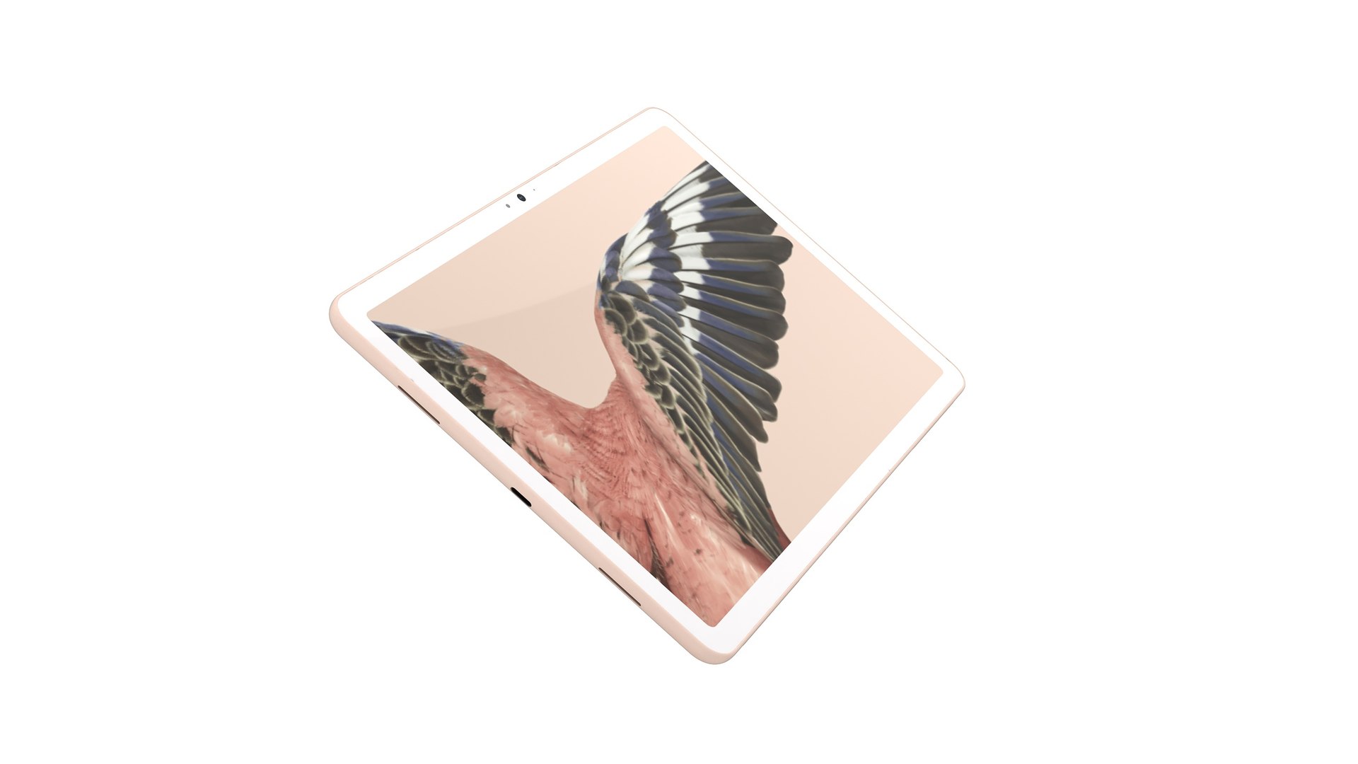 Google Pixel Tablet Rose 3D Model - TurboSquid 2073362