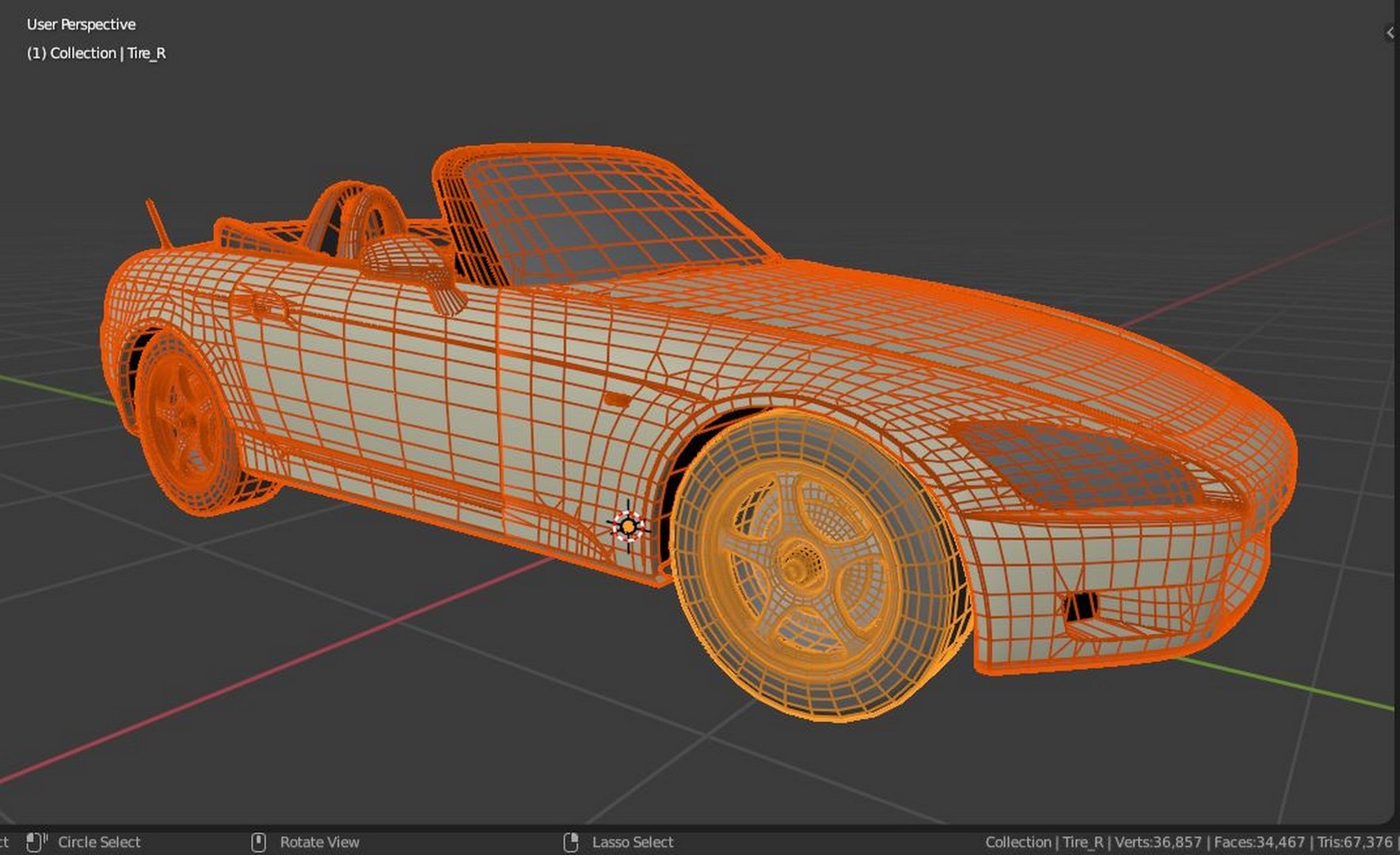 3D Generic Car 08 In Blender - TurboSquid 1995263