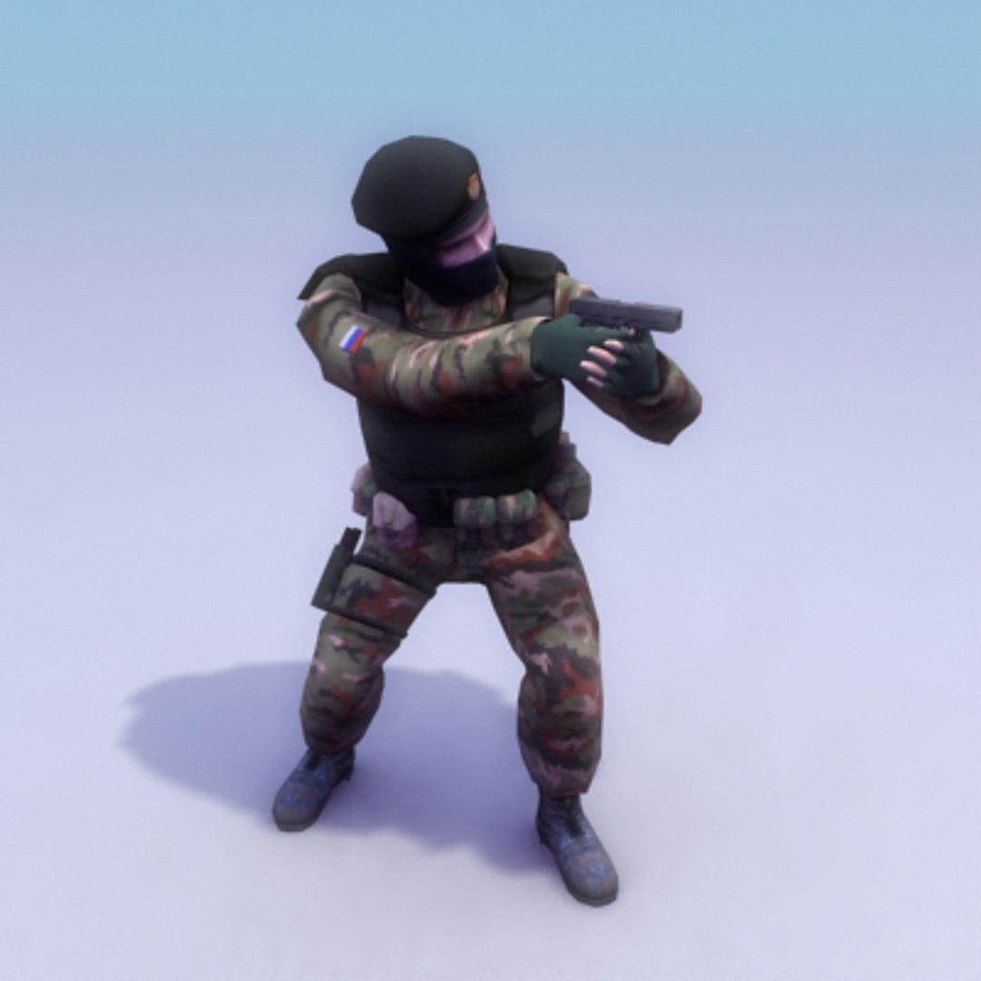 3ds max spetsnaz commando games
