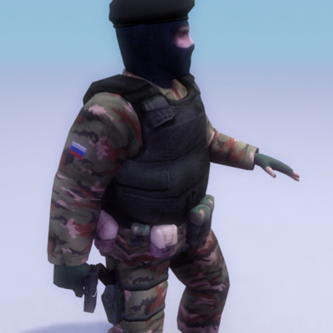 3ds max spetsnaz commando games