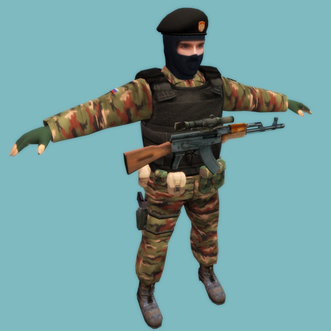 3ds max spetsnaz commando games