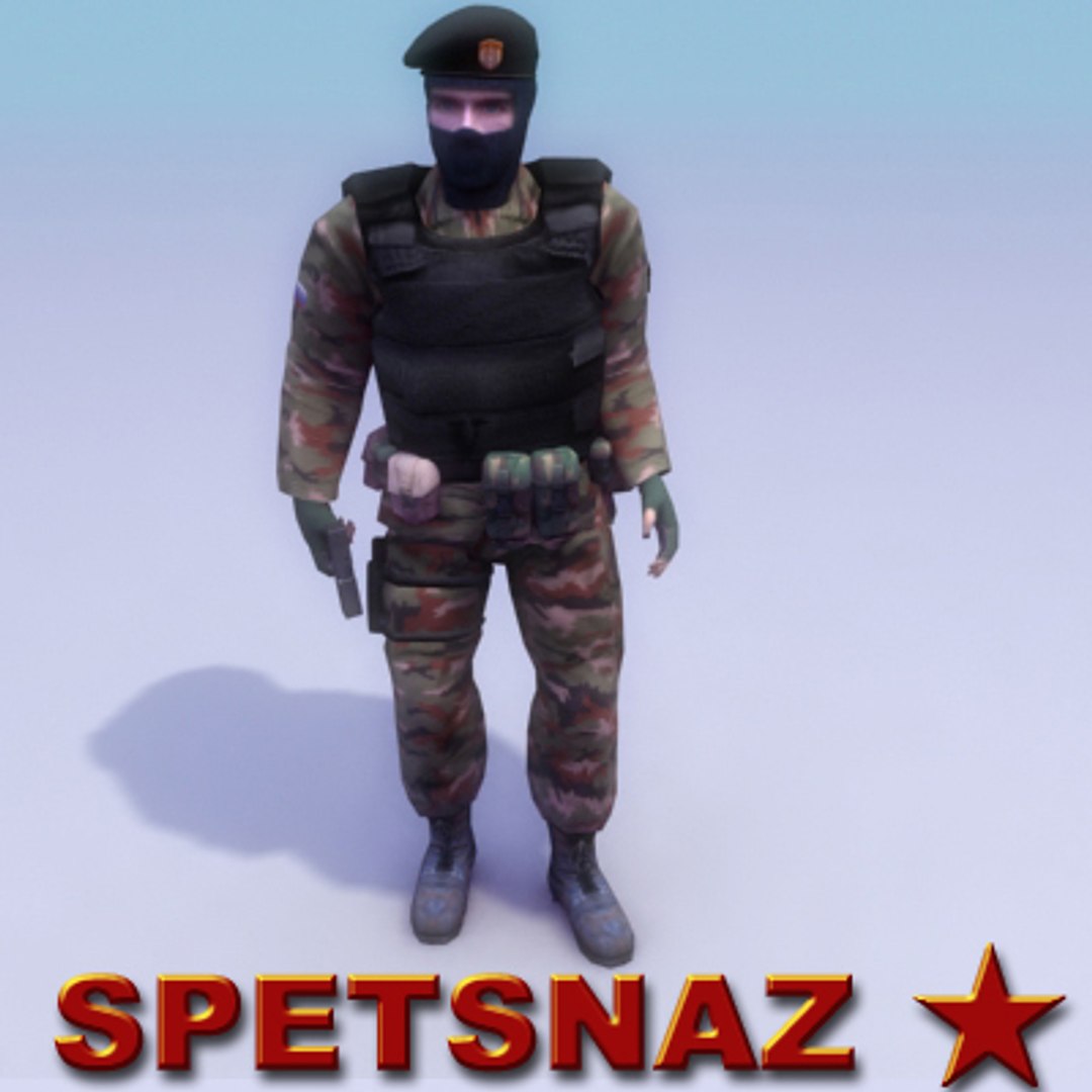 3ds max spetsnaz commando games