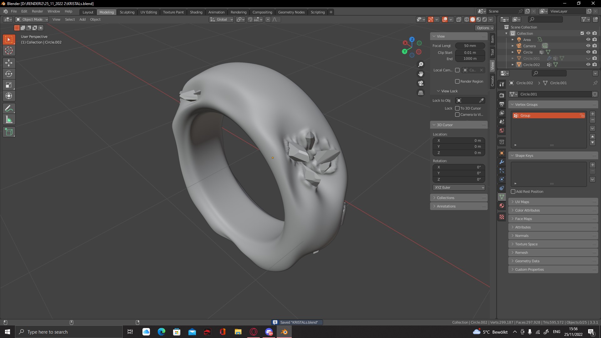 Ring Model 3D Model - TurboSquid 1992596