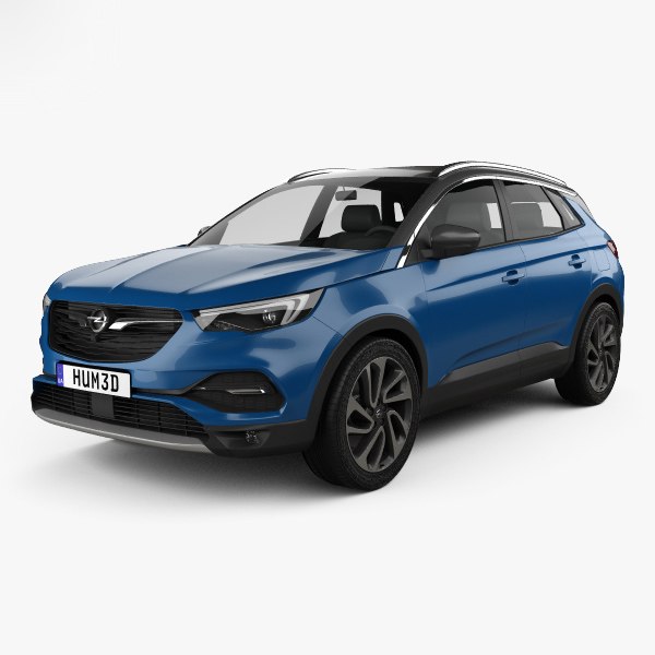 modelo 3d Opel Grandland X 2017 - TurboSquid 1369552
