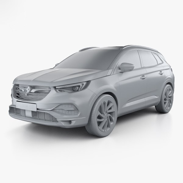 3D модель Opel Grandland X 2017 - TurboSquid 1369552