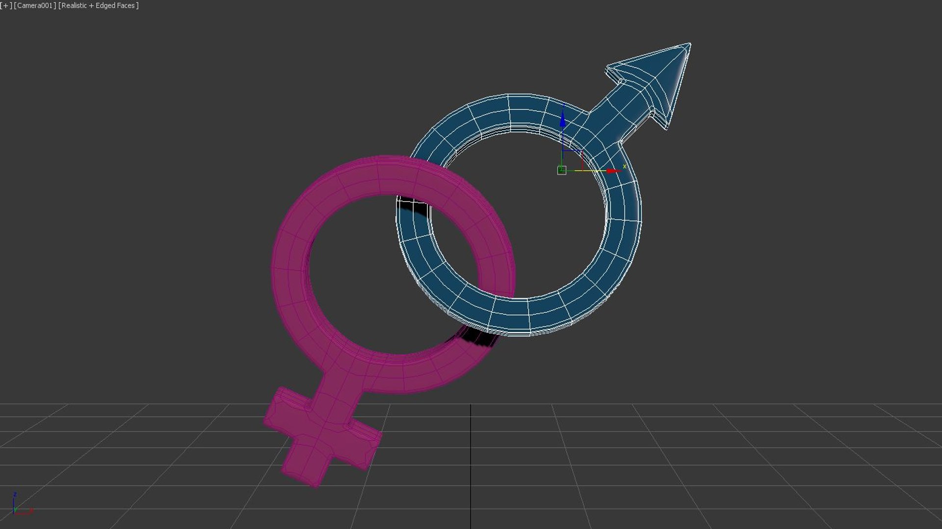 Male Female Signs 3D Model - TurboSquid 1520995