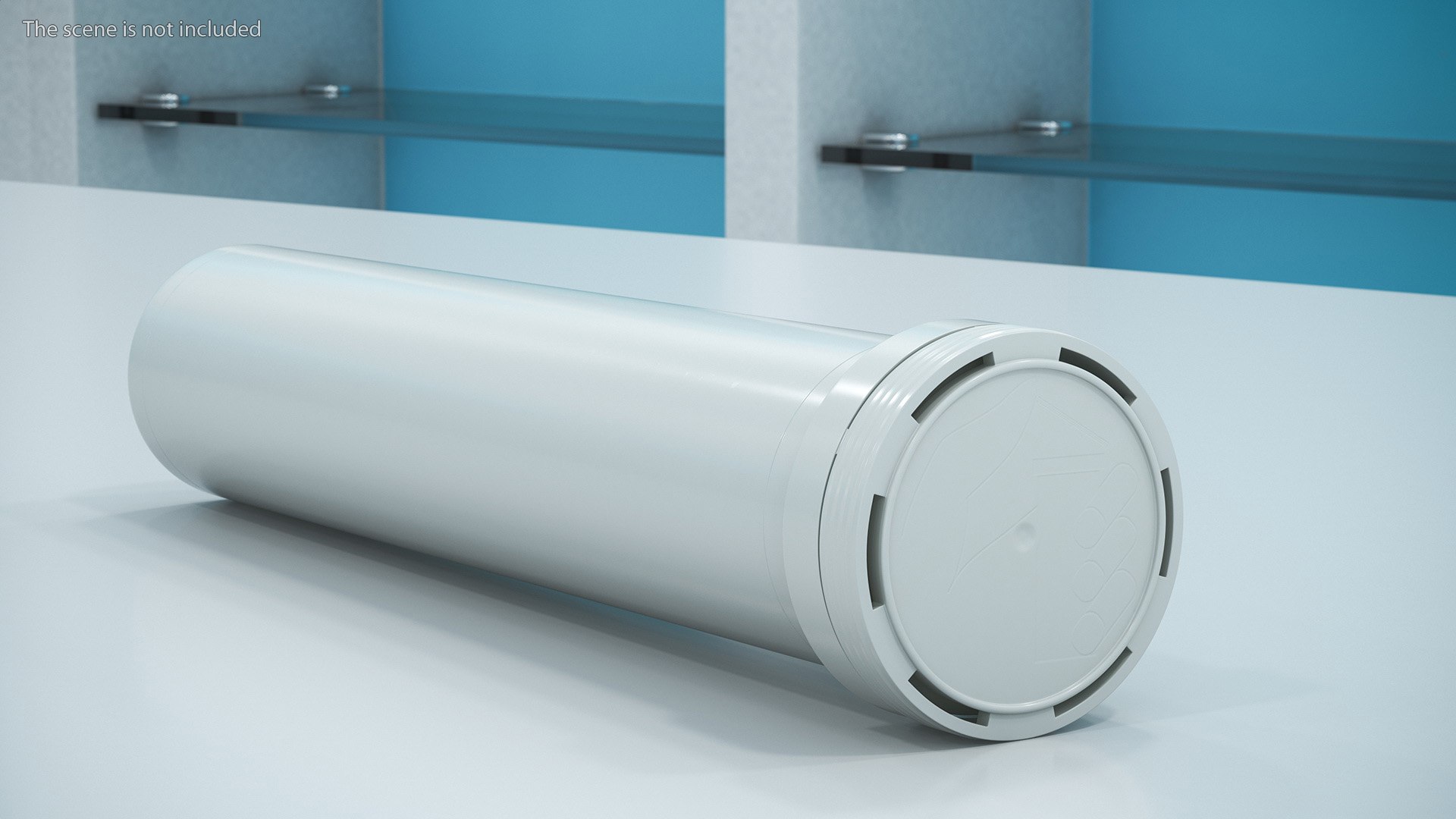 Tube Effervescent Packaging 25 Tabs Open 3D - TurboSquid 2211436