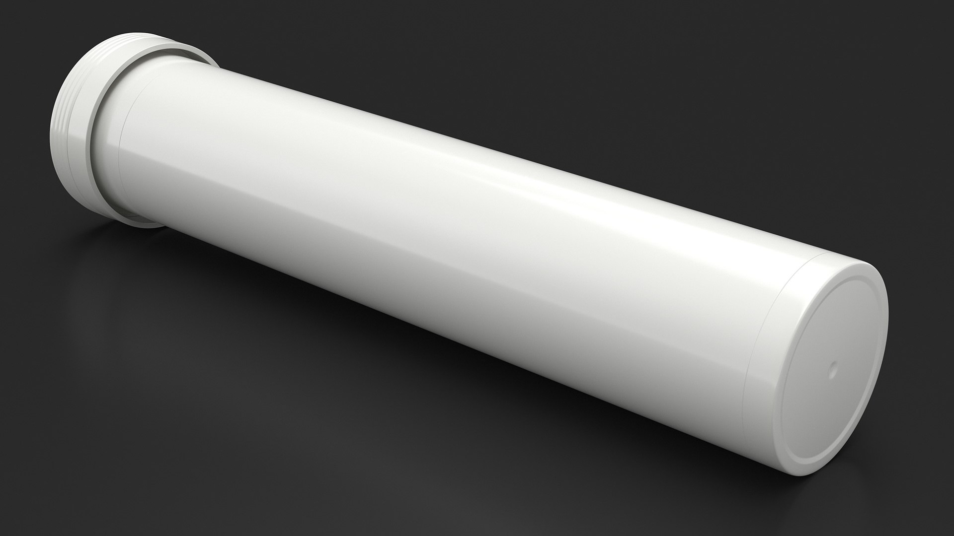 Tube Effervescent Packaging 25 Tabs Open 3D - TurboSquid 2211436