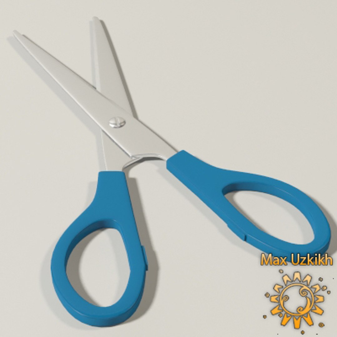 Free Scissors 3d Model