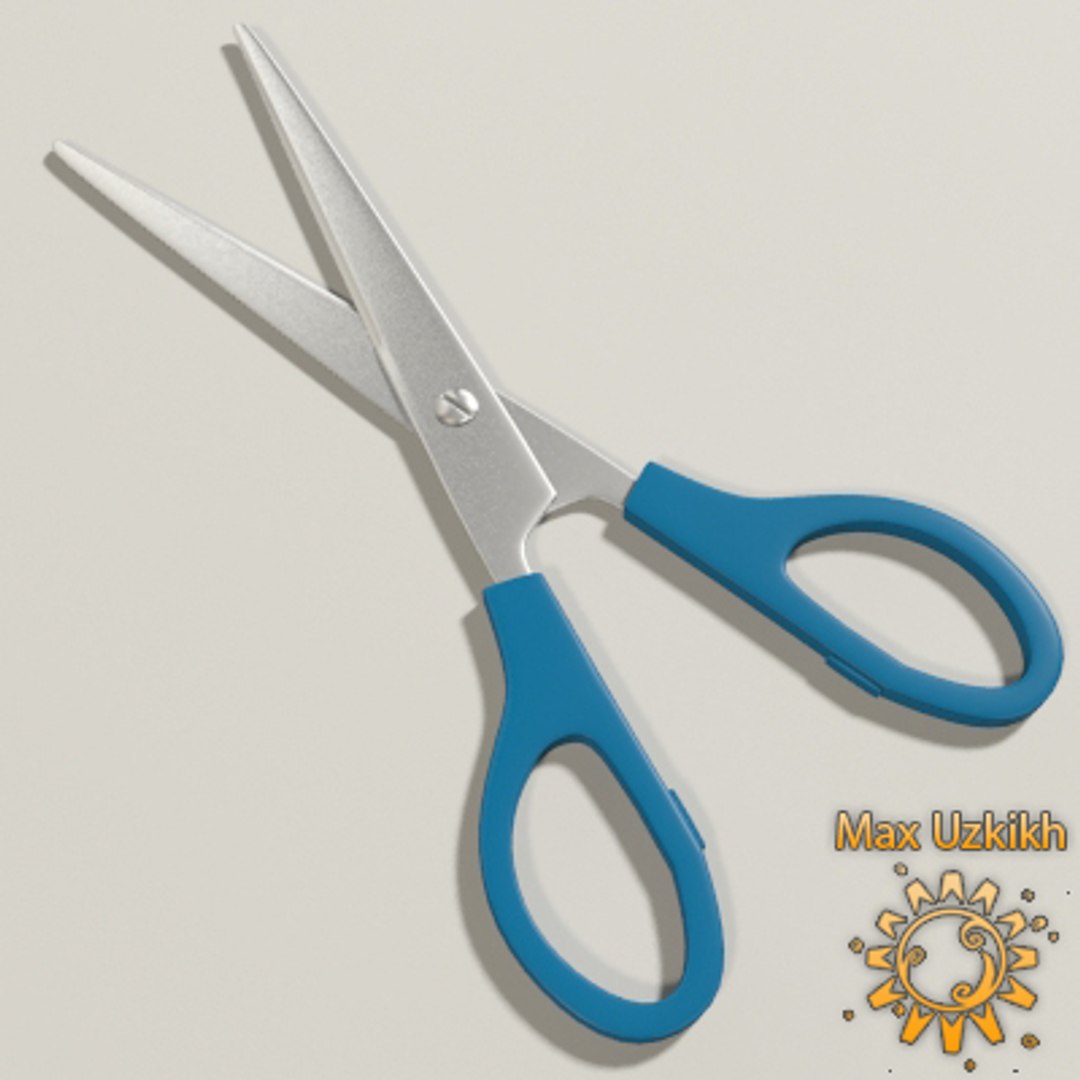 Free Scissors 3d Model