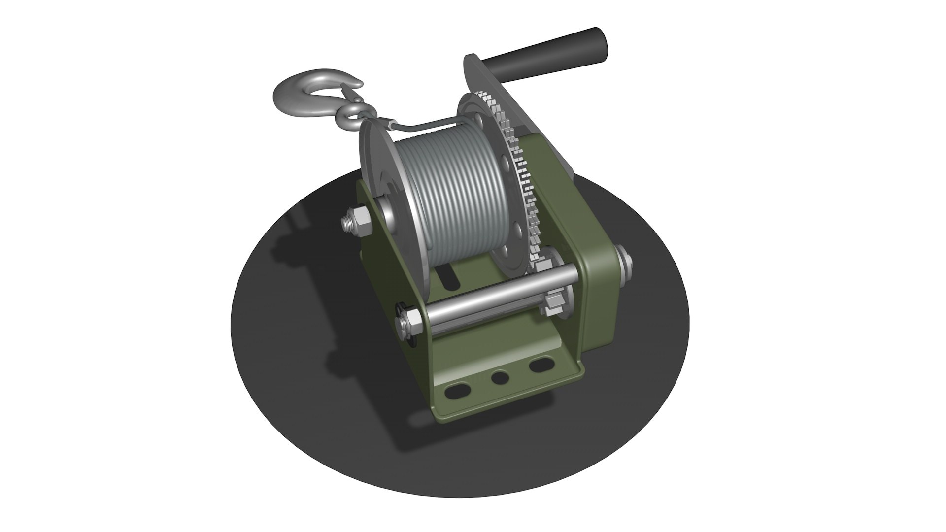 3D WINCH CAR for SUVs and ATV 2 - TurboSquid 1740859