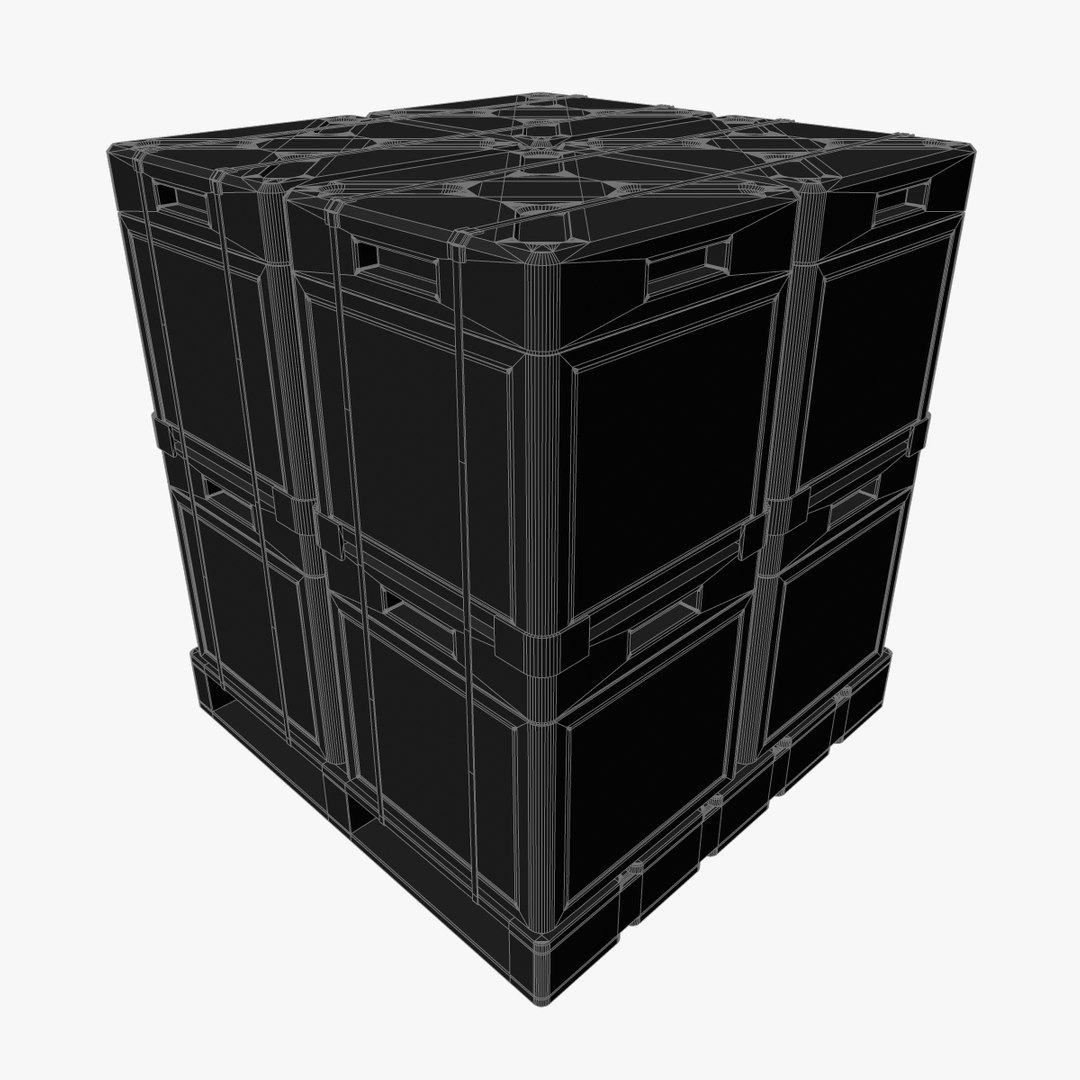 3d Pallet Metal Cases