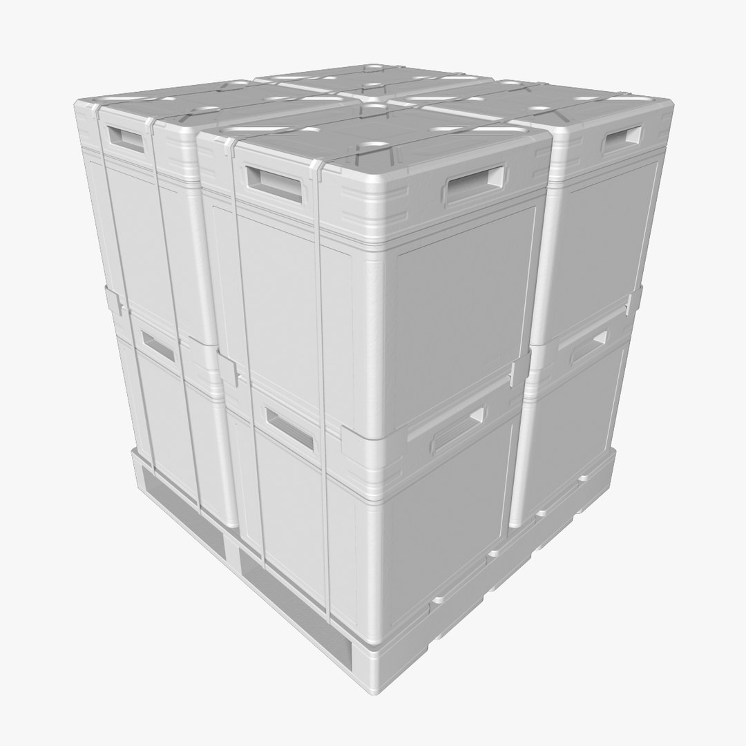 3d Pallet Metal Cases