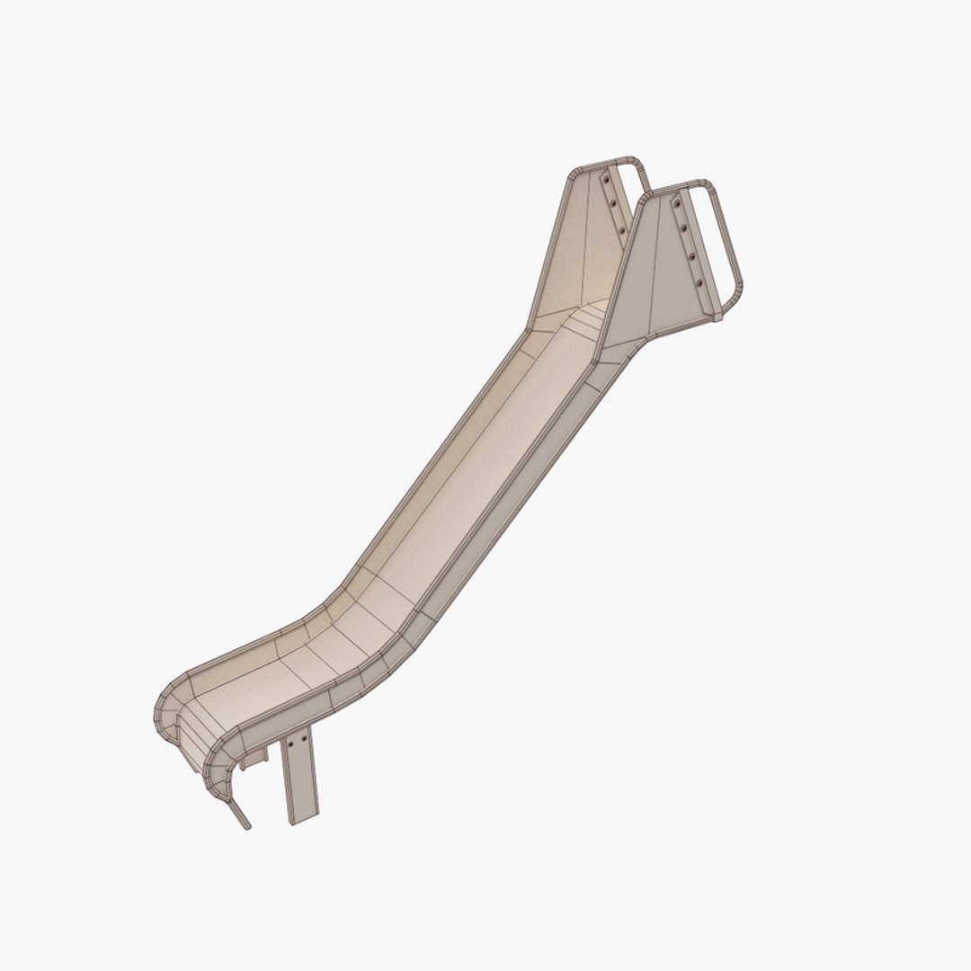 3d Big Slide Ladder Model