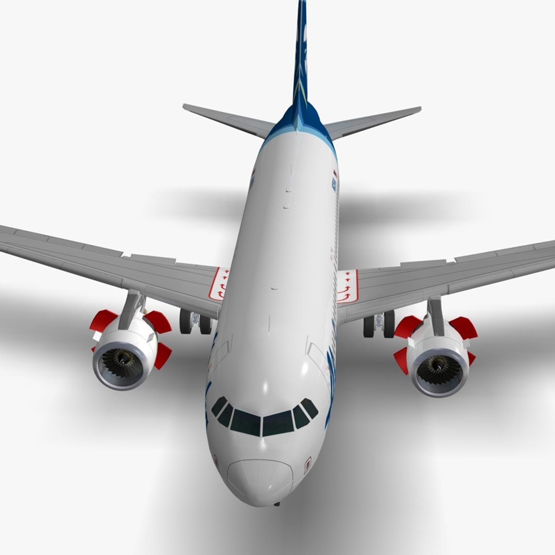 3D Airbus Alaska Airlines - TurboSquid 1352702