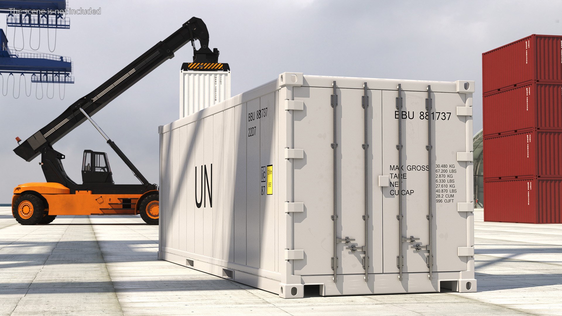 Refrigerated Sea Container 3D model - TurboSquid 2178962