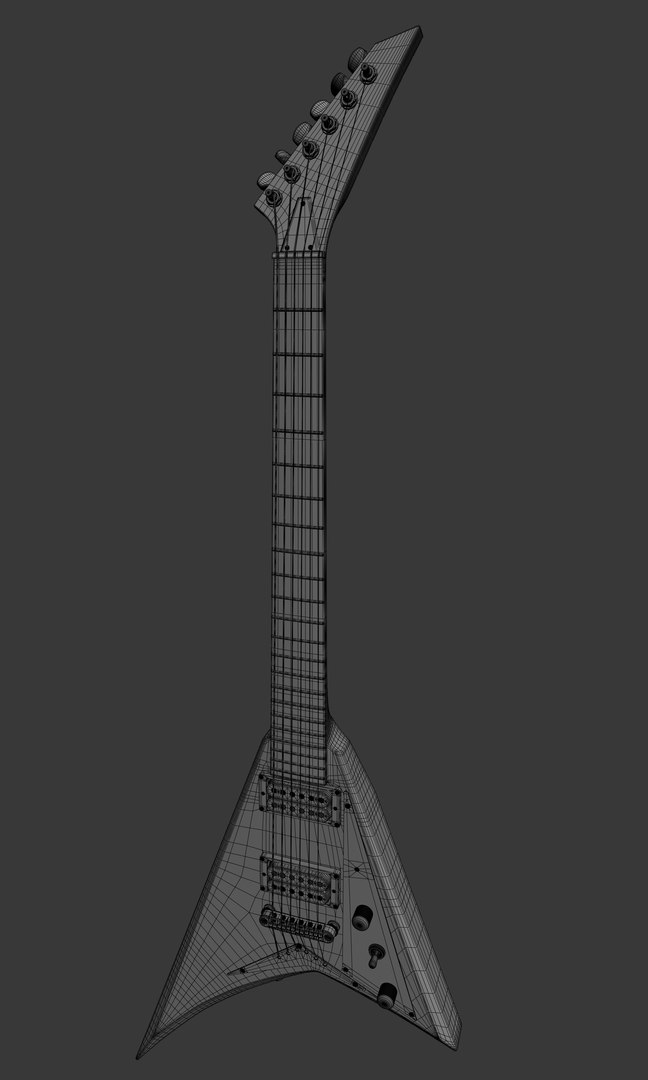 3D Jackson Rr5 Randy Rhoads - TurboSquid 1166385