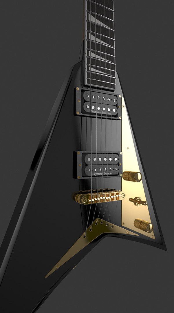 3D Jackson Rr5 Randy Rhoads - TurboSquid 1166385
