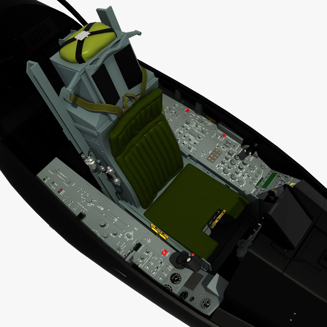 C4d F-16 Cockpit