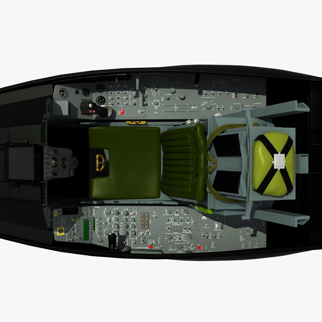 c4d f-16 cockpit