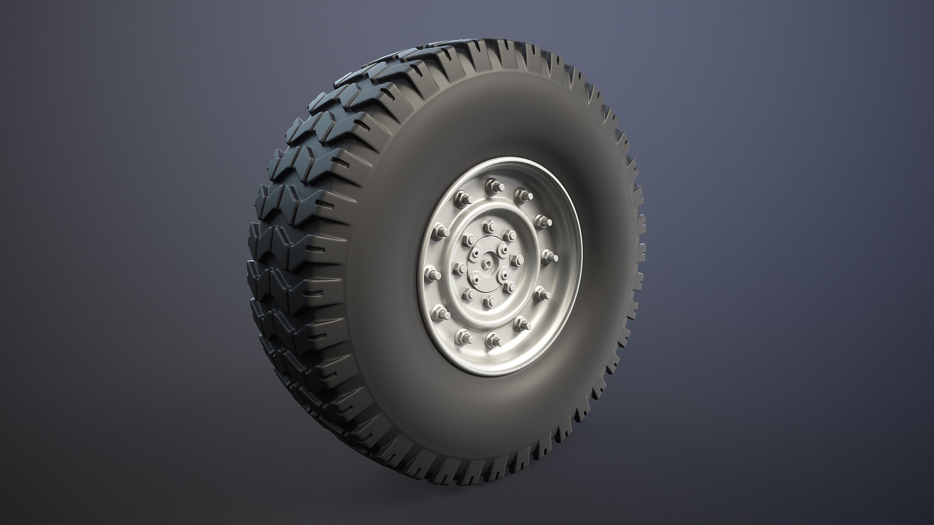 3D HMMWV M998 Wheel High-Poly Model - TurboSquid 2138165