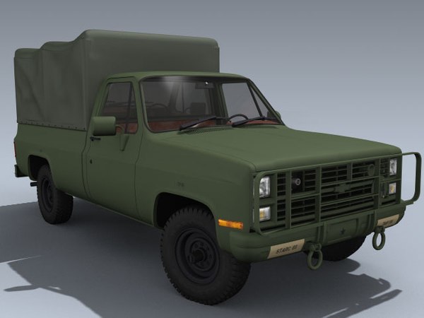 army m1008 3d model