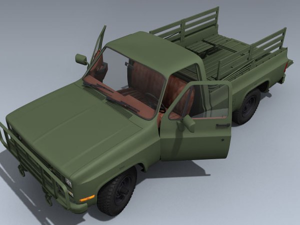 army m1008 3d model