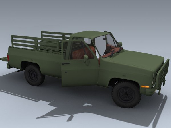 army m1008 3d model