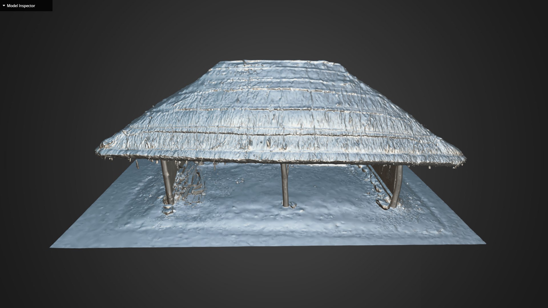3D Model Thatched Roof House - TurboSquid 2020621