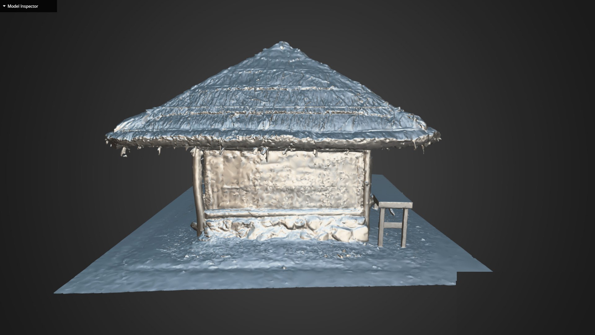 3D Model Thatched Roof House - TurboSquid 2020621