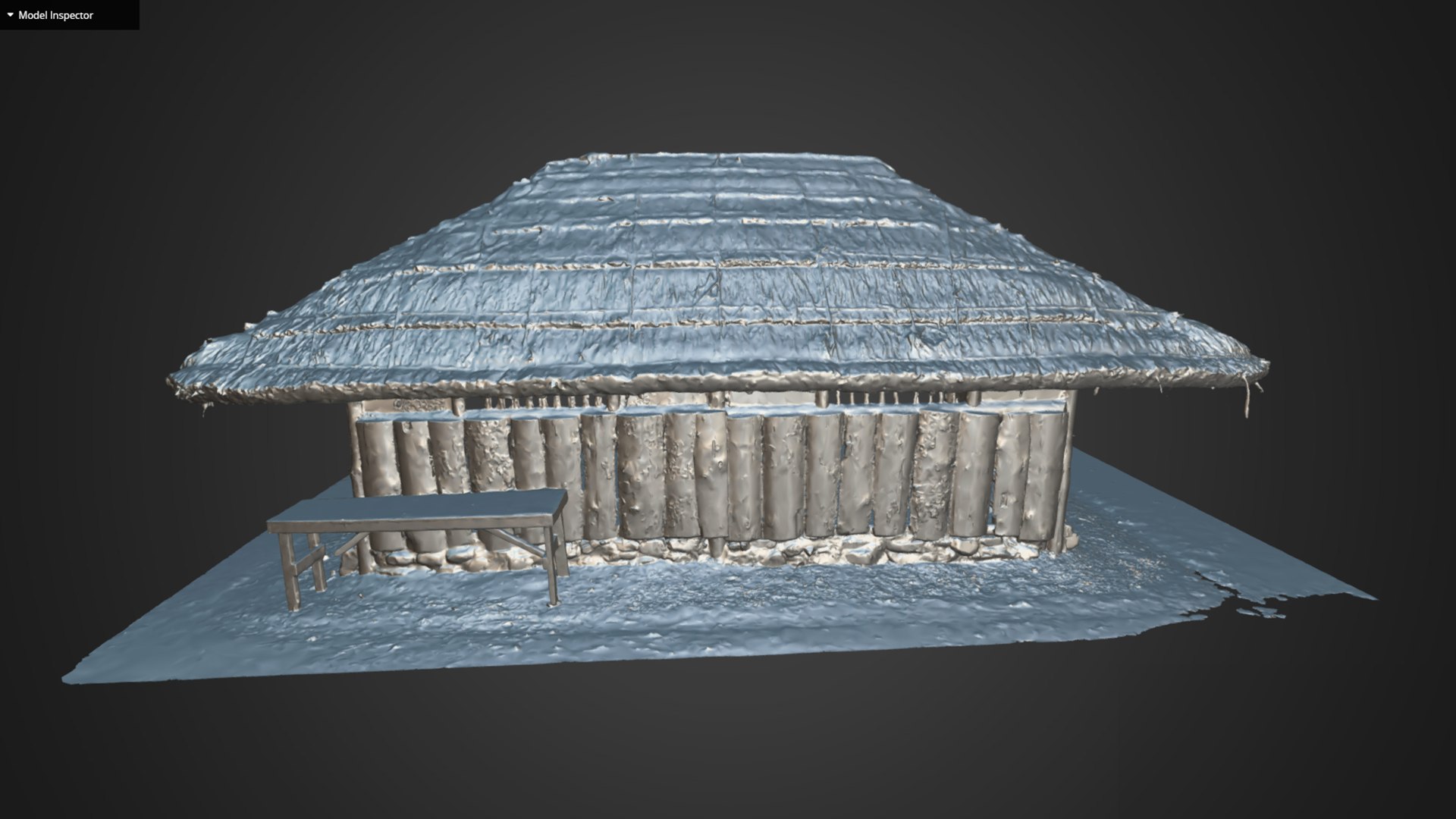 3D Model Thatched Roof House - TurboSquid 2020621