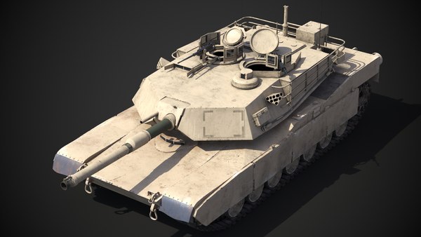 modelo 3d M1A2 Abrams aparejado - TurboSquid 2048356