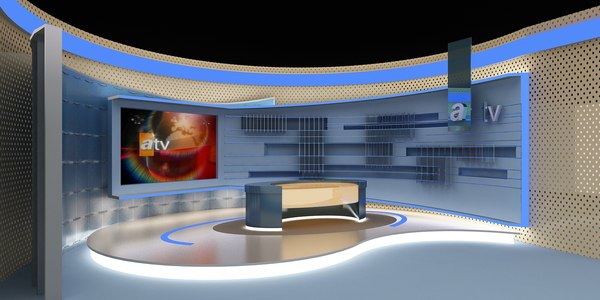 3ds max tv set