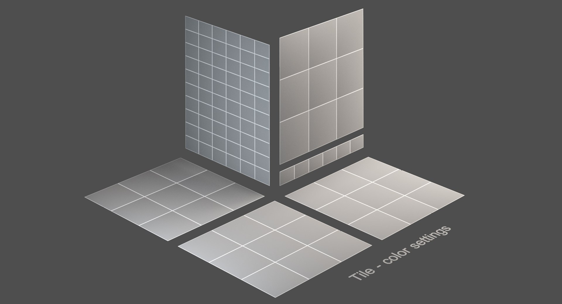 tierras set - floor wall 3d max