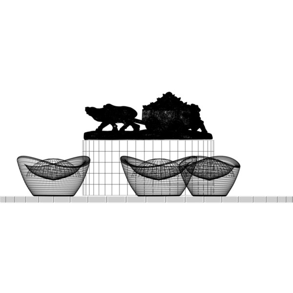 Chinese gold ingot 3D model - TurboSquid 1331805